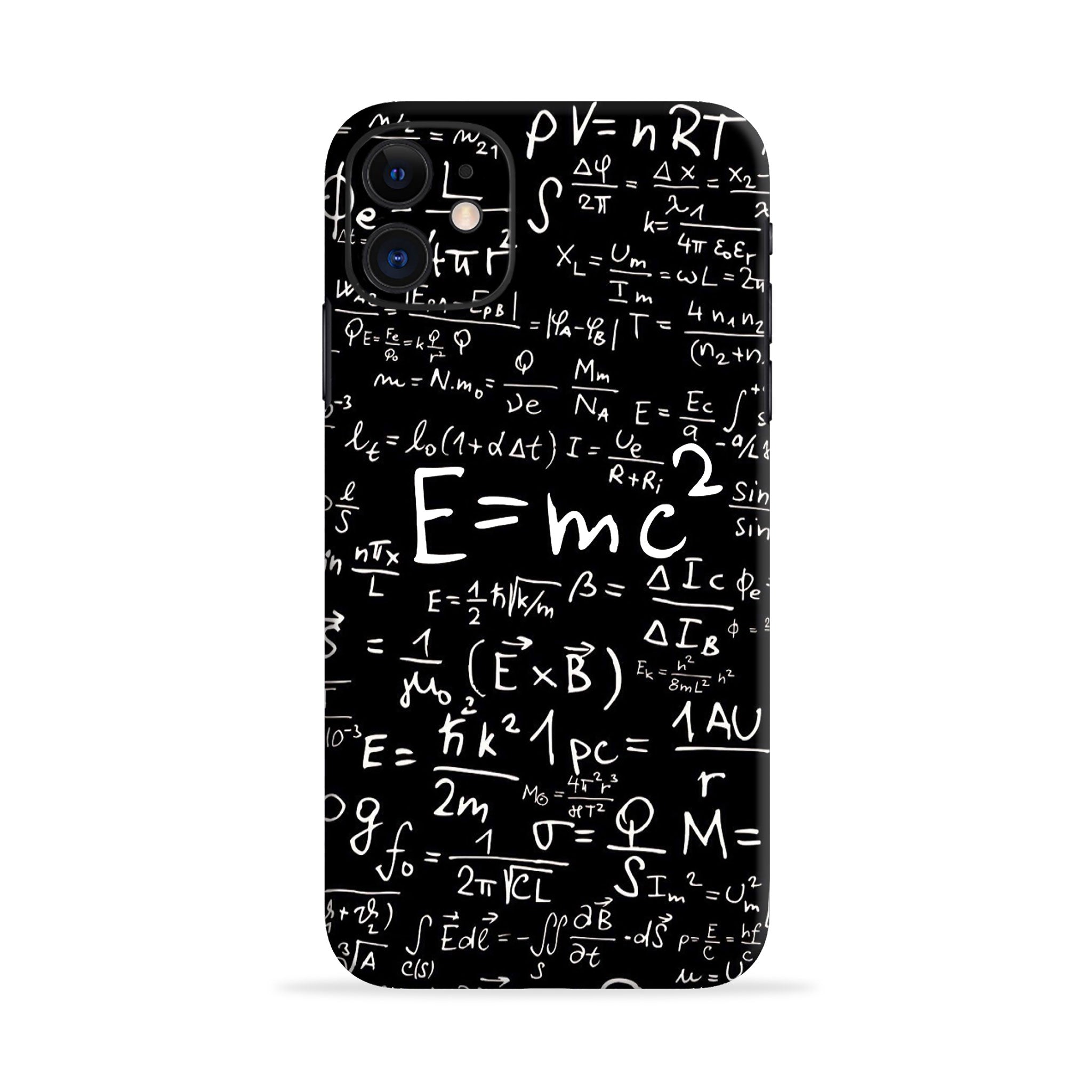 Physics Albert Einstein Formula Samsung Galaxy A9 Pro Back Skin Wrap ...