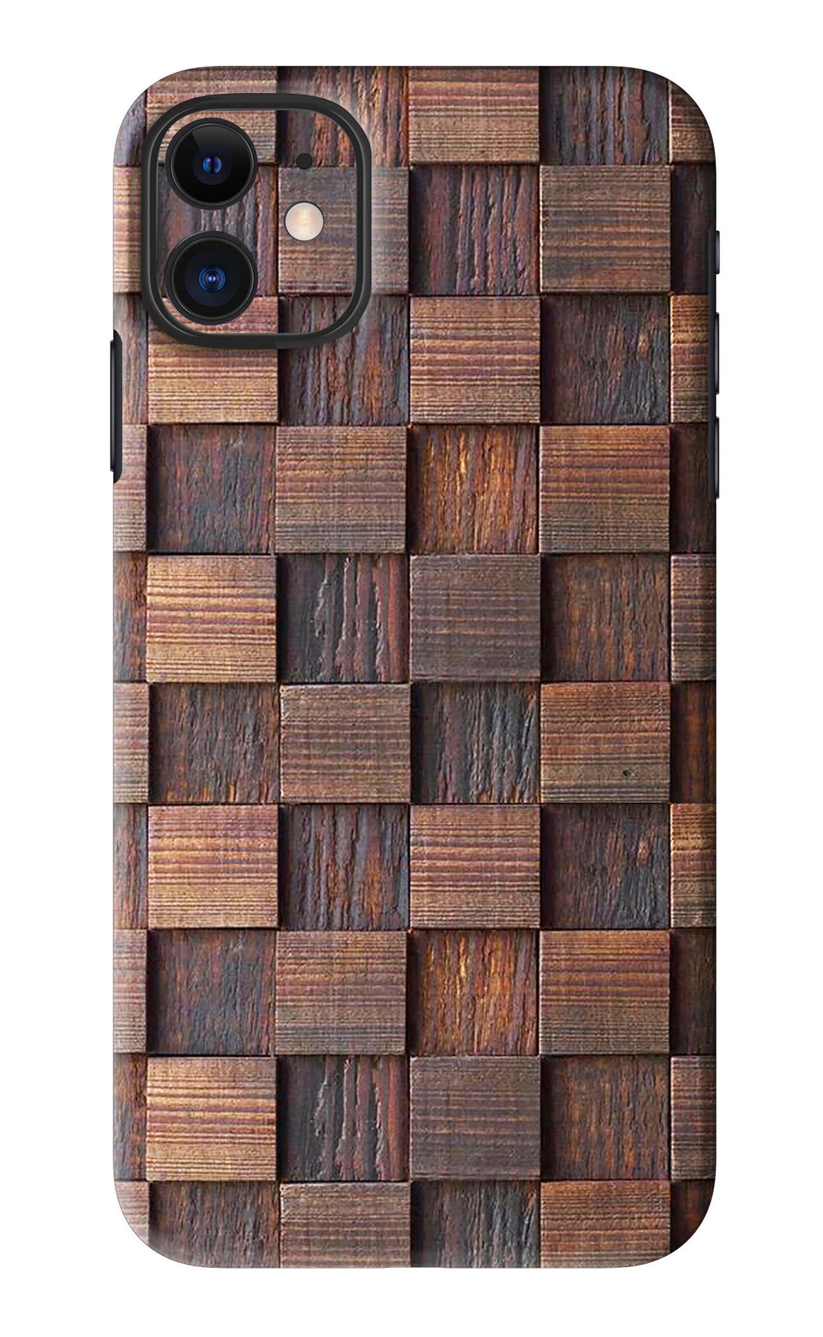 Wooden Cube Design iPhone 11 Back Skin Wrap | Only Rs.149 – SkinLelo