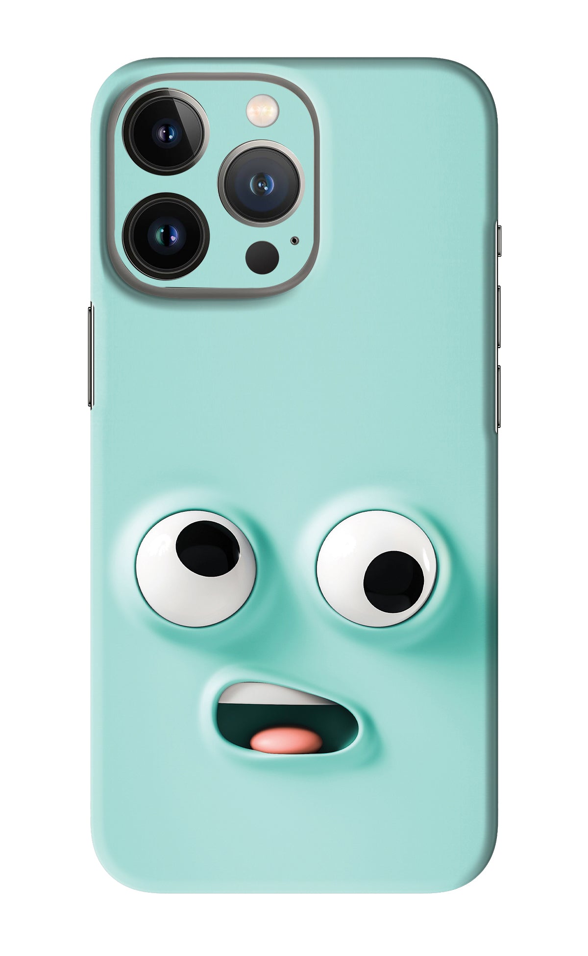 Silly Face Cartoon iPhone 13 Pro Back Skin Wrap | Only Rs.149 – SkinLelo