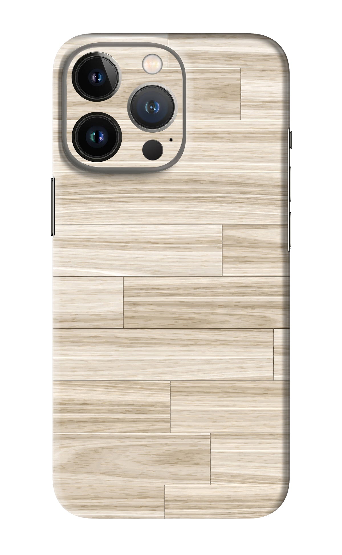 Wooden Art Texture iPhone 13 Pro Max Back Skin Wrap | Only Rs.149 ...