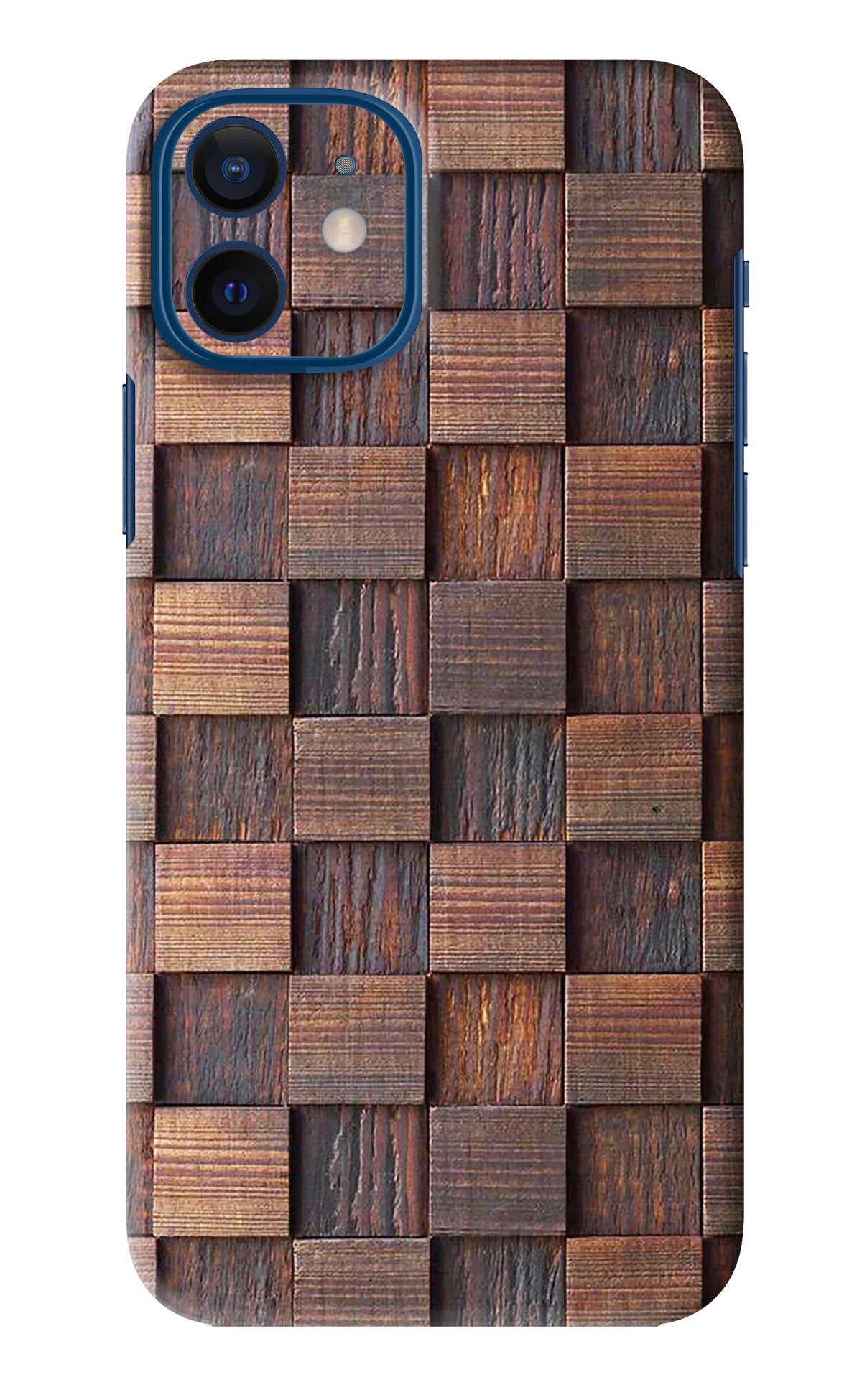 Wooden Cube Design iPhone 12 Back Skin Wrap | Only Rs.149 – SkinLelo