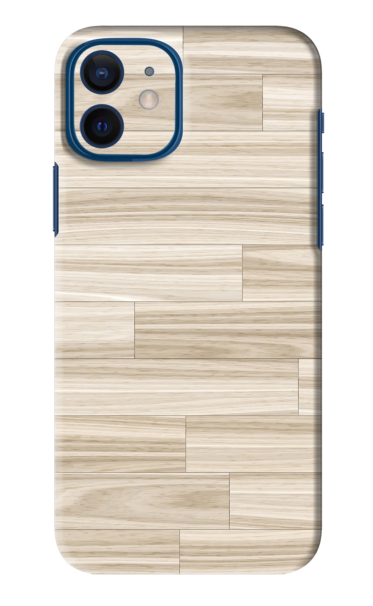 Wooden Art Texture iPhone 12 Back Skin Wrap | Only Rs.149 – SkinLelo