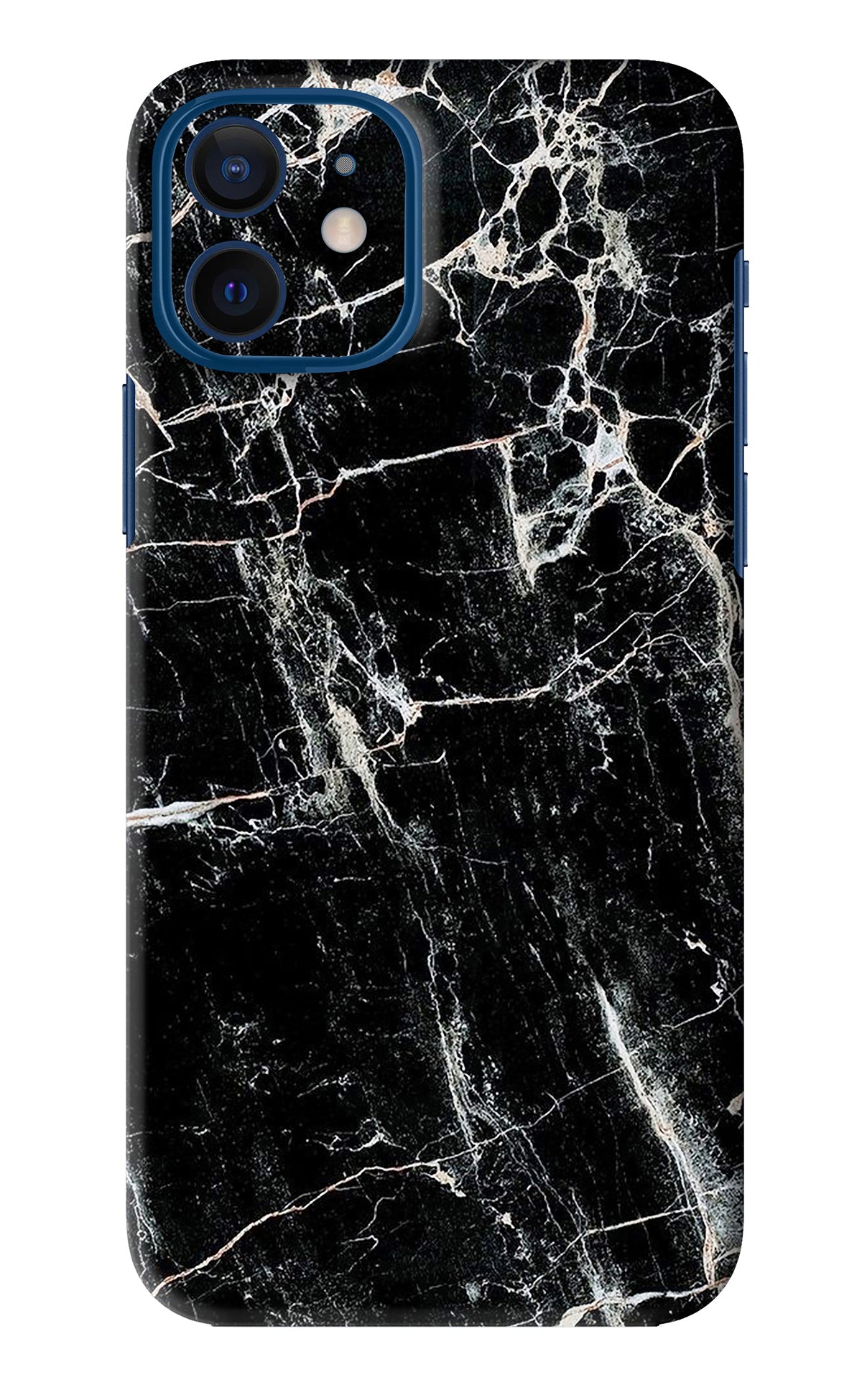 Black Marble Texture 1 iPhone 12 Back Skin Wrap | Only Rs.149 – SkinLelo