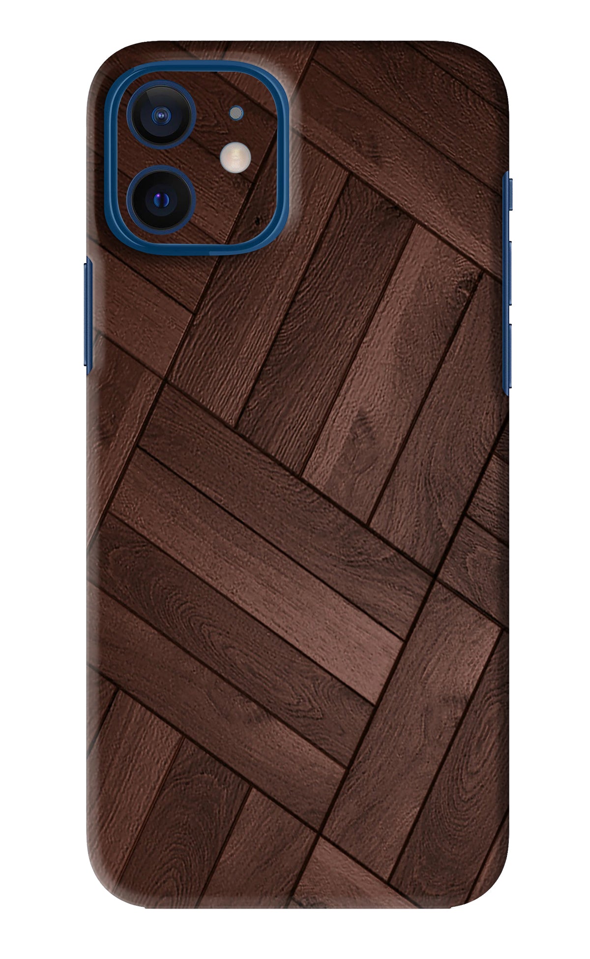 Wooden Texture Design iPhone 12 Back Skin Wrap | Only Rs.149 – SkinLelo