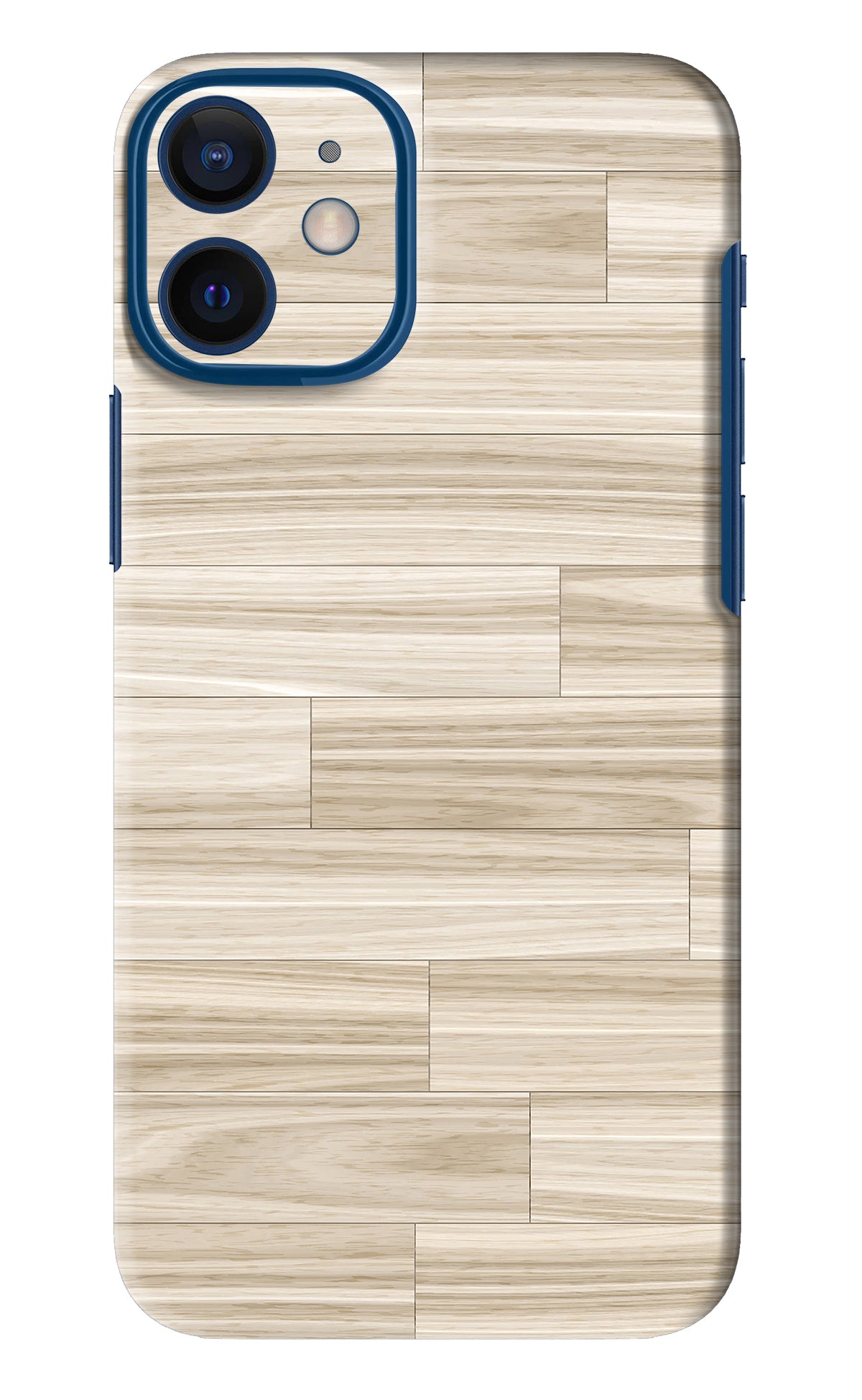 Wooden Art Texture iPhone 12 Mini Back Skin Wrap | Only Rs.149 – SkinLelo