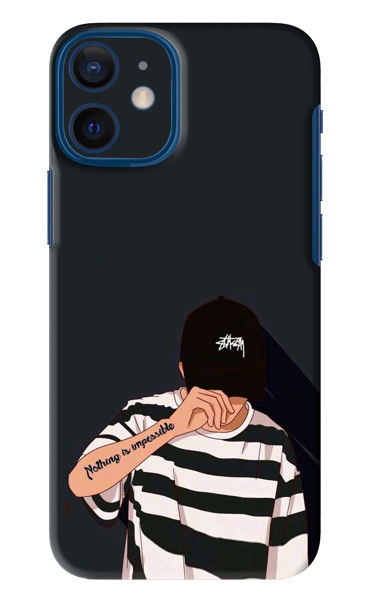 Aesthetic Boy iPhone 12 Mini Back Skin Wrap | Only Rs.149 – SkinLelo