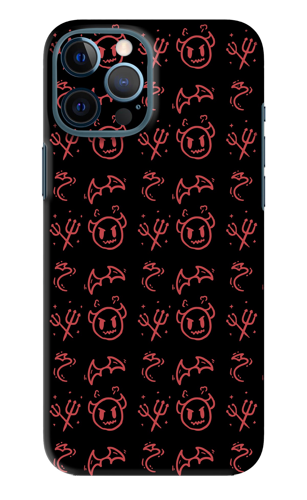 Devil iPhone 12 Pro Max Back Skin Wrap | Only Rs.149 – SkinLelo