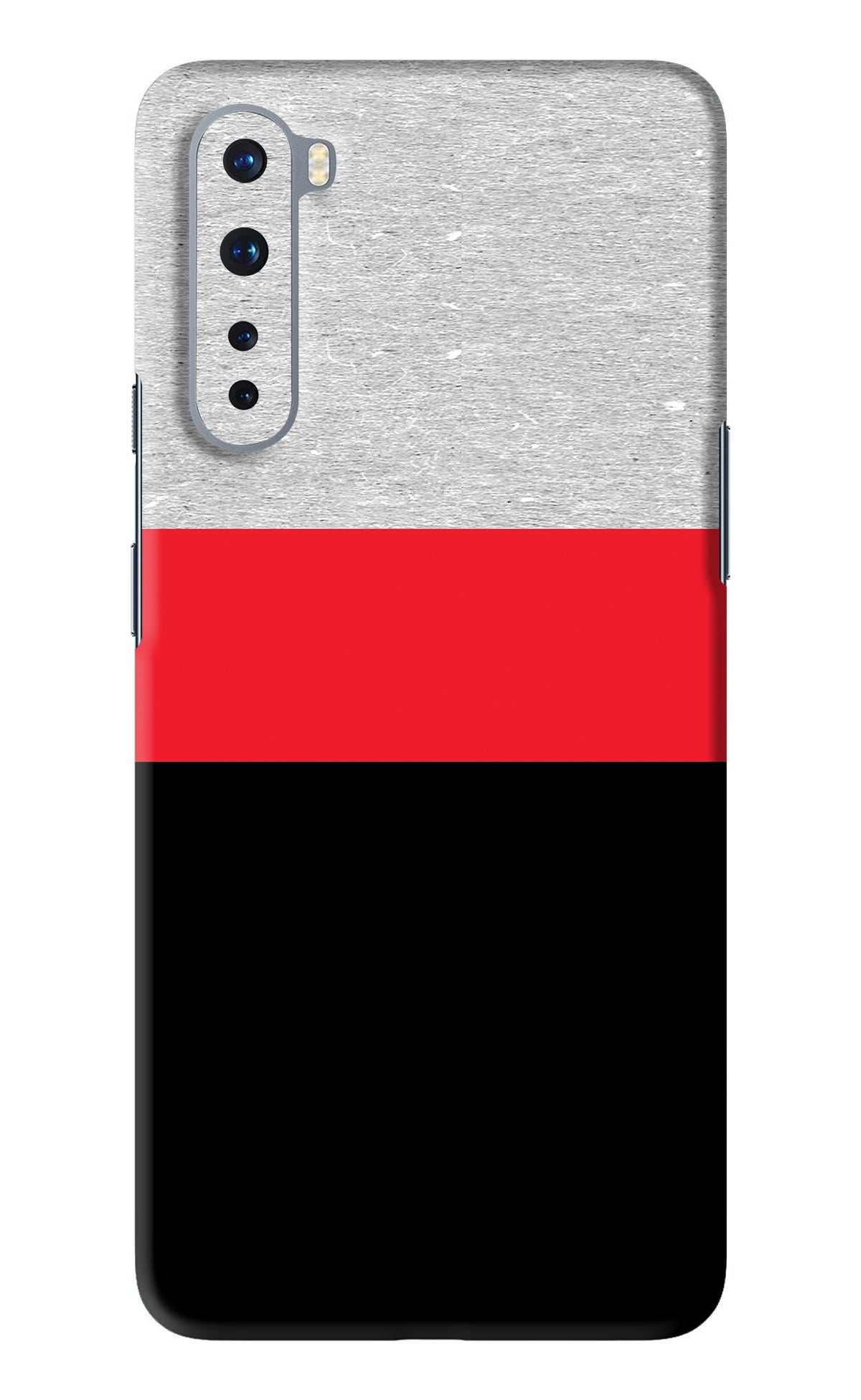 Tri Color Pattern OnePlus Nord Back Skin Wrap | Only Rs.149 – SkinLelo