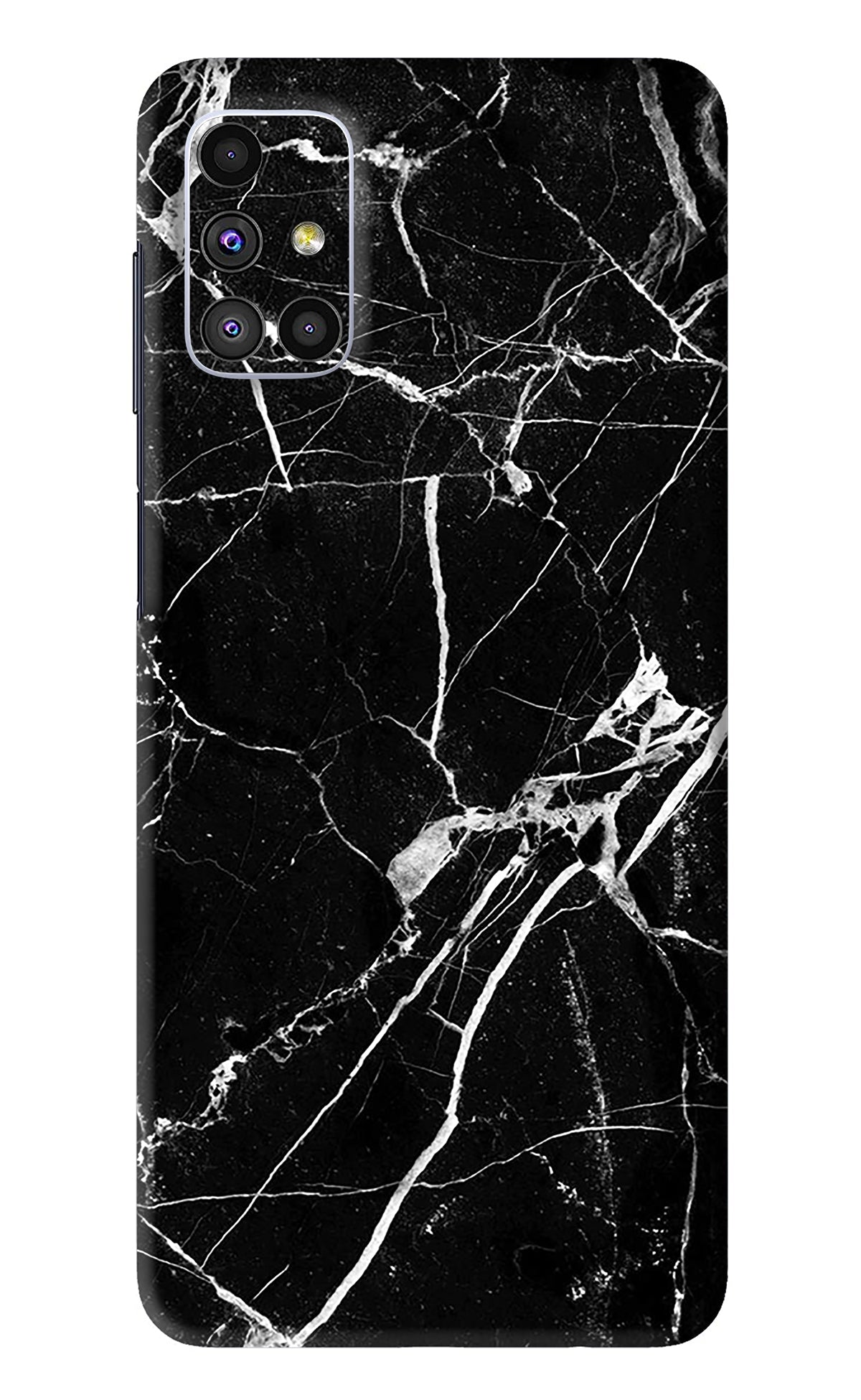Black Marble Texture 2 Samsung Galaxy M51 Back Skin Wrap | Only Rs.149 ...