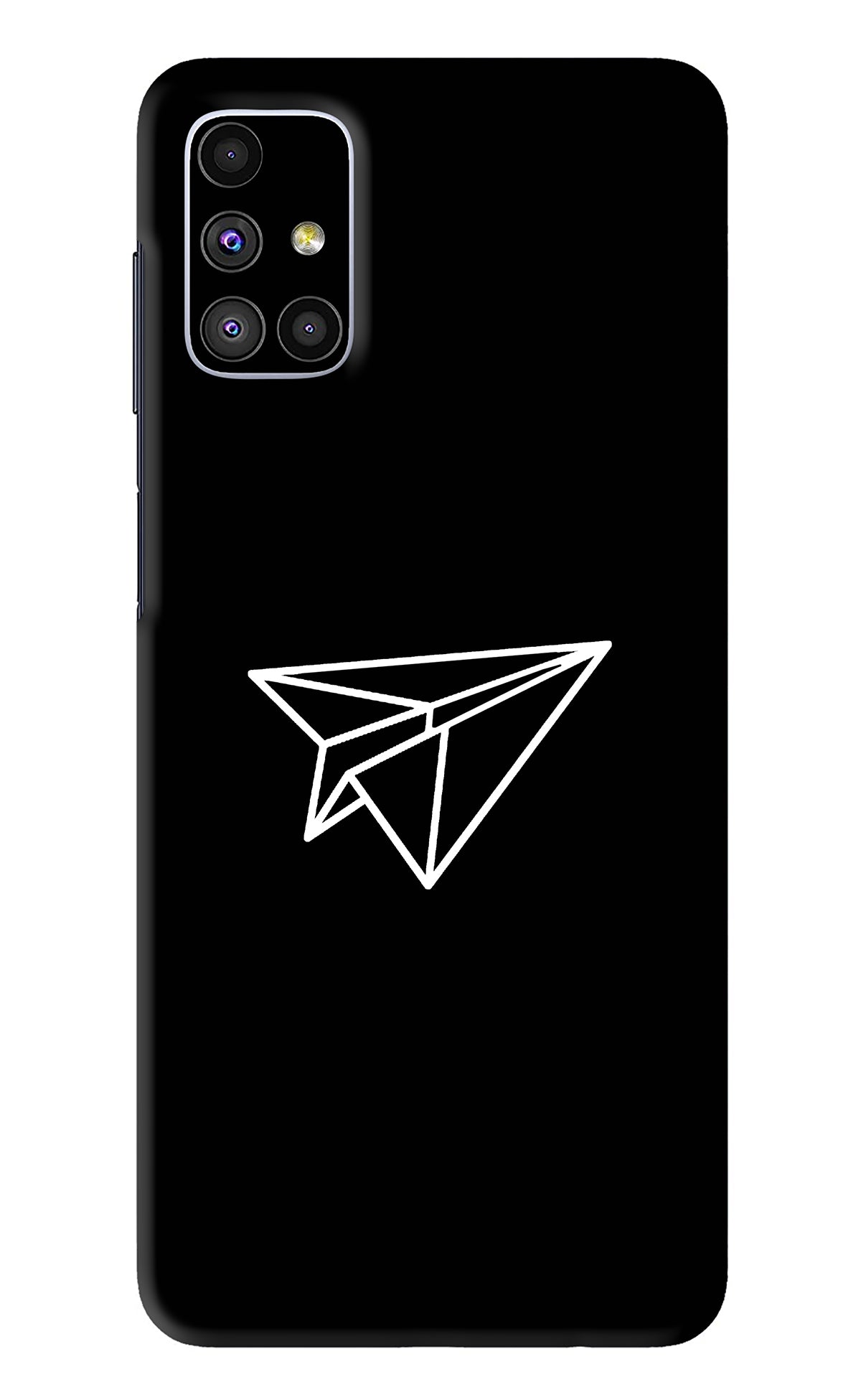 Paper Plane White Samsung Galaxy M51 Back Skin Wrap | Only Rs.149 ...