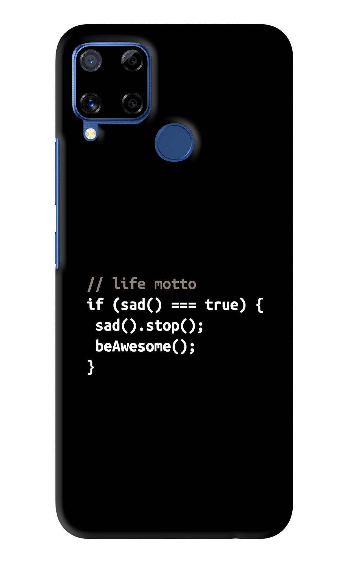 Life Motto Code Realme C15 Back Skin Wrap | Only Rs.149 – SkinLelo