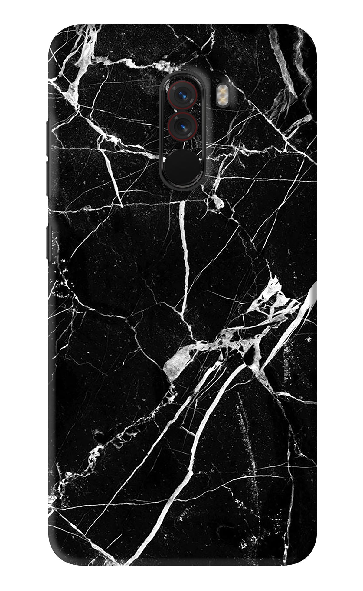 Black Marble Texture 2 Poco F1 Back Skin Wrap | Only Rs.149 – SkinLelo
