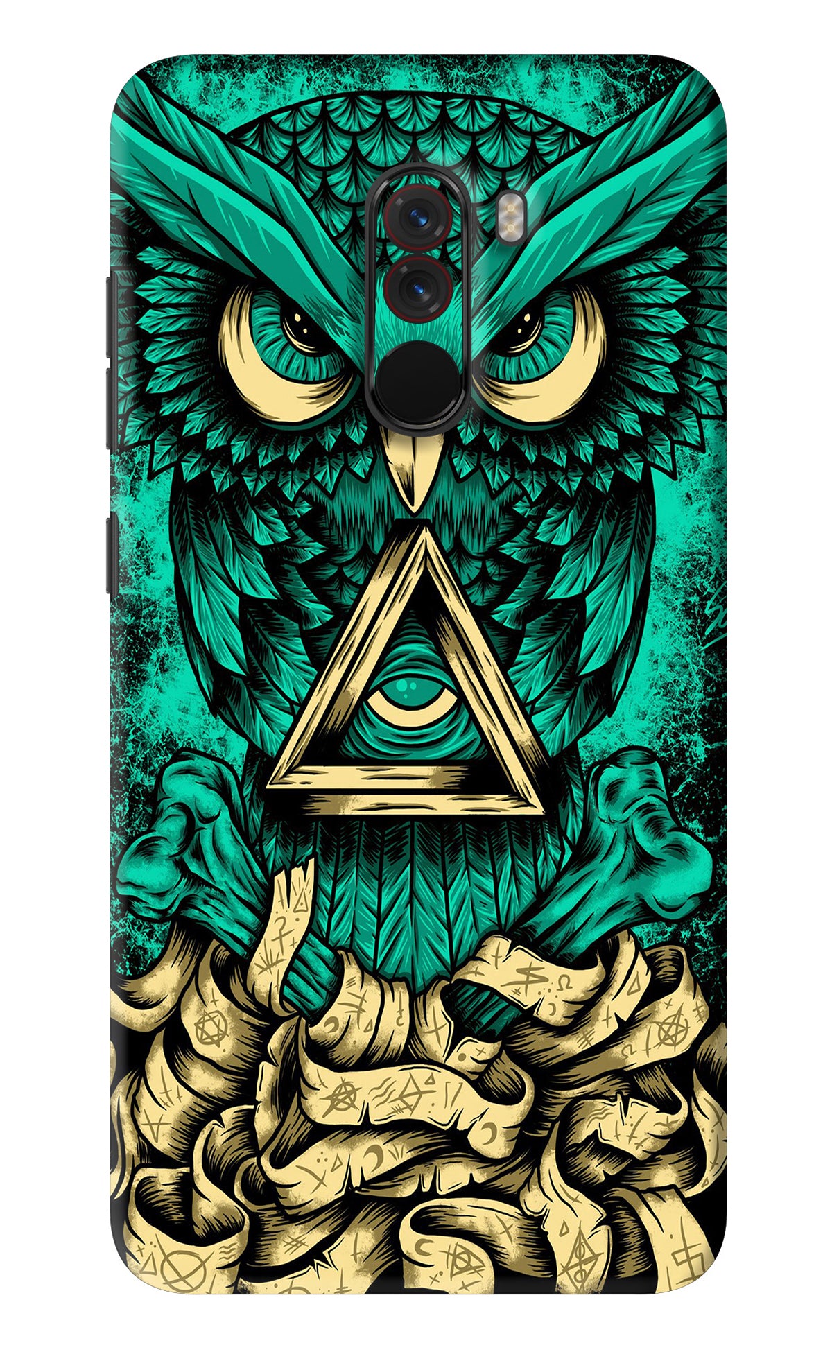 Green Owl Poco F1 Back Skin Wrap | Only Rs.149 – SkinLelo