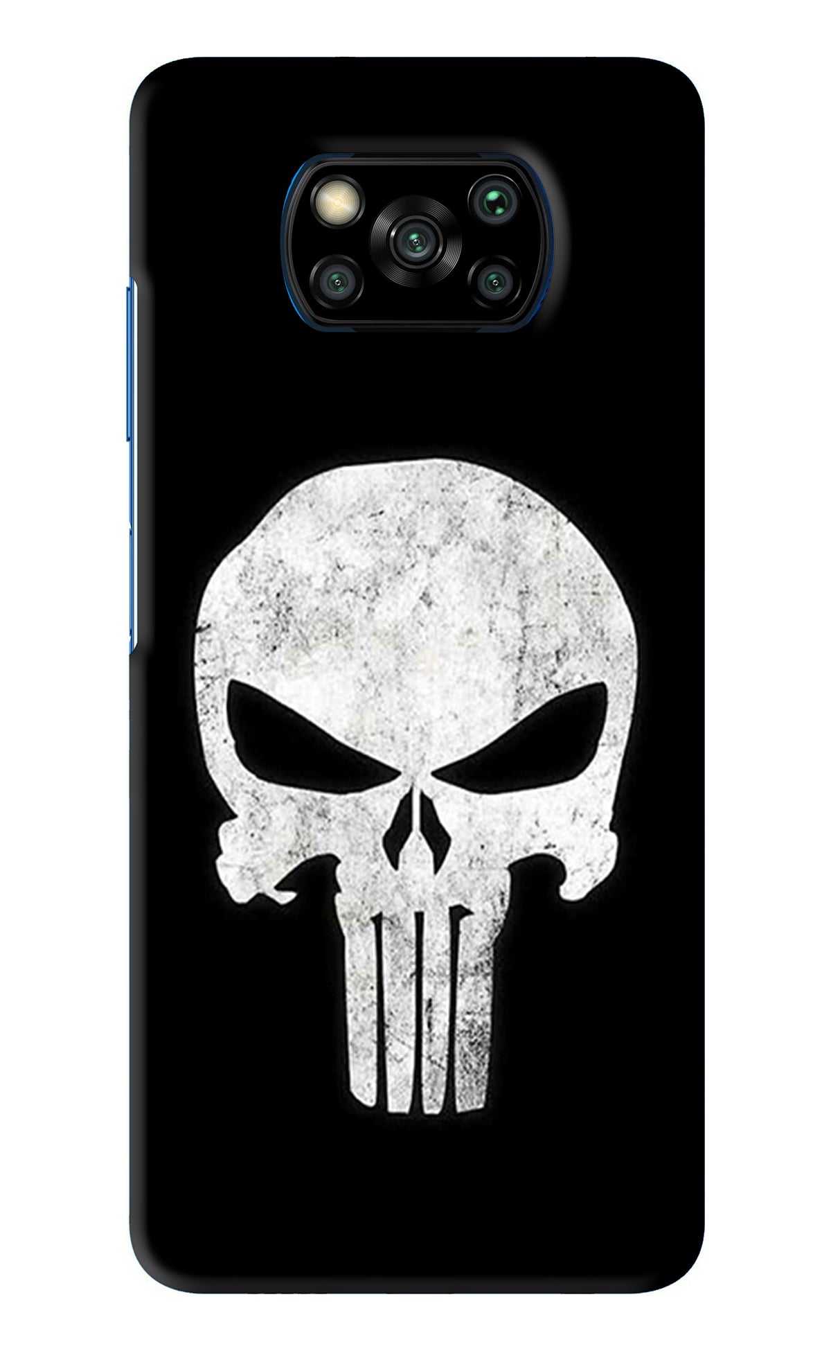 Punisher Skull Poco X3 Back Skin Wrap | Only Rs.149 – SkinLelo