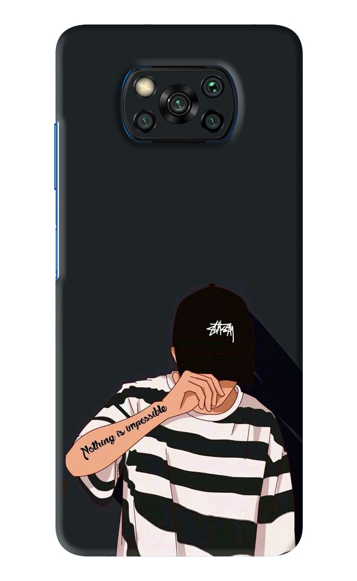 Aesthetic Boy Poco X3 Back Skin Wrap | Only Rs.149 – SkinLelo