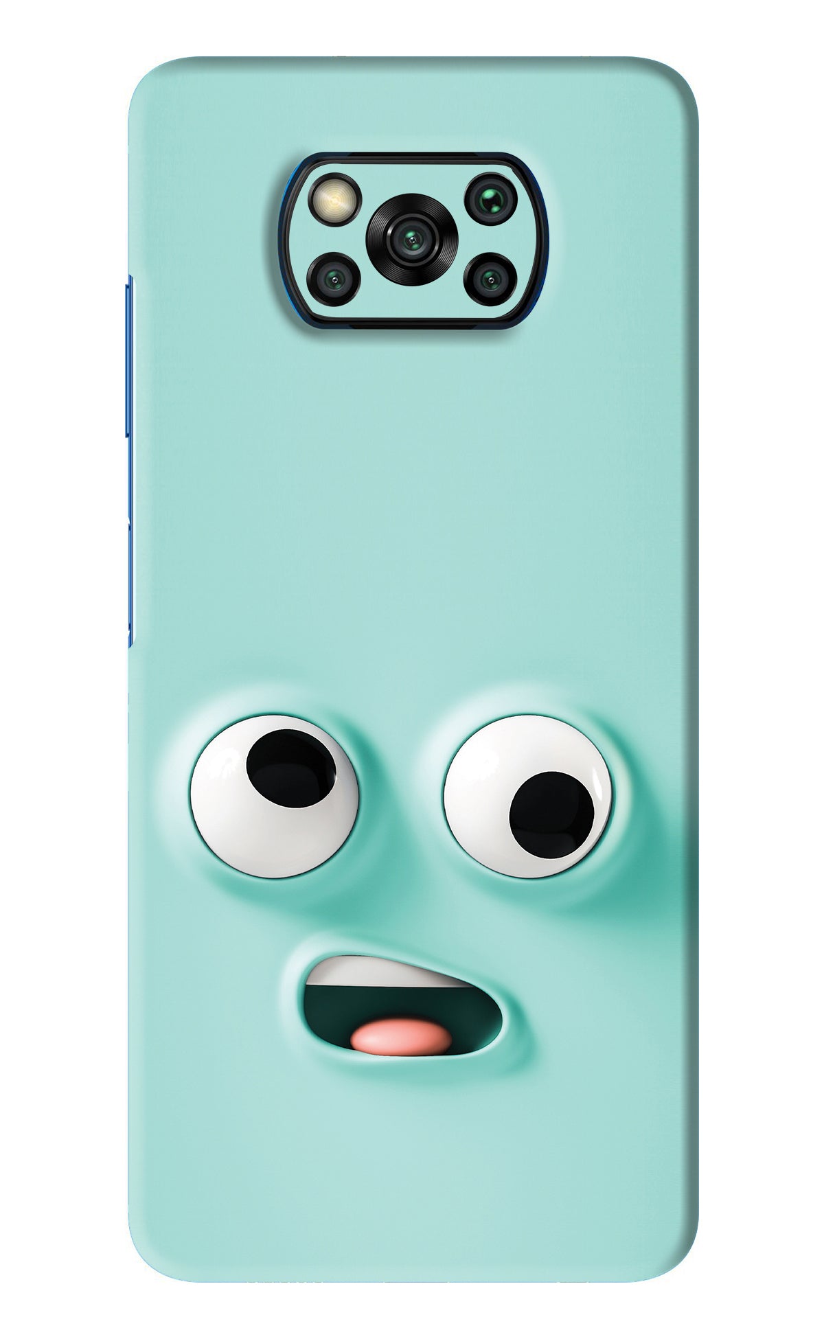 Silly Face Cartoon Poco X3 Back Skin Wrap | Only Rs.149 – SkinLelo