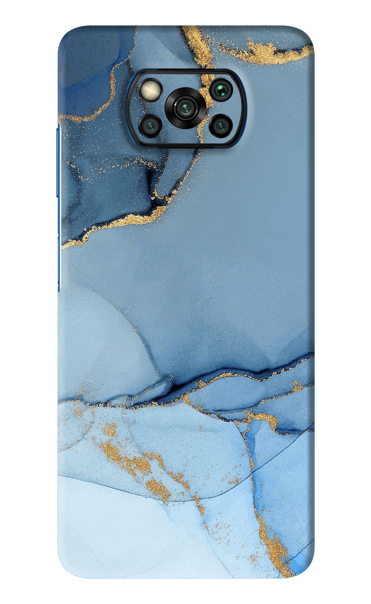 Blue Marble 1 Poco X3 Back Skin Wrap | Only Rs.149 – SkinLelo