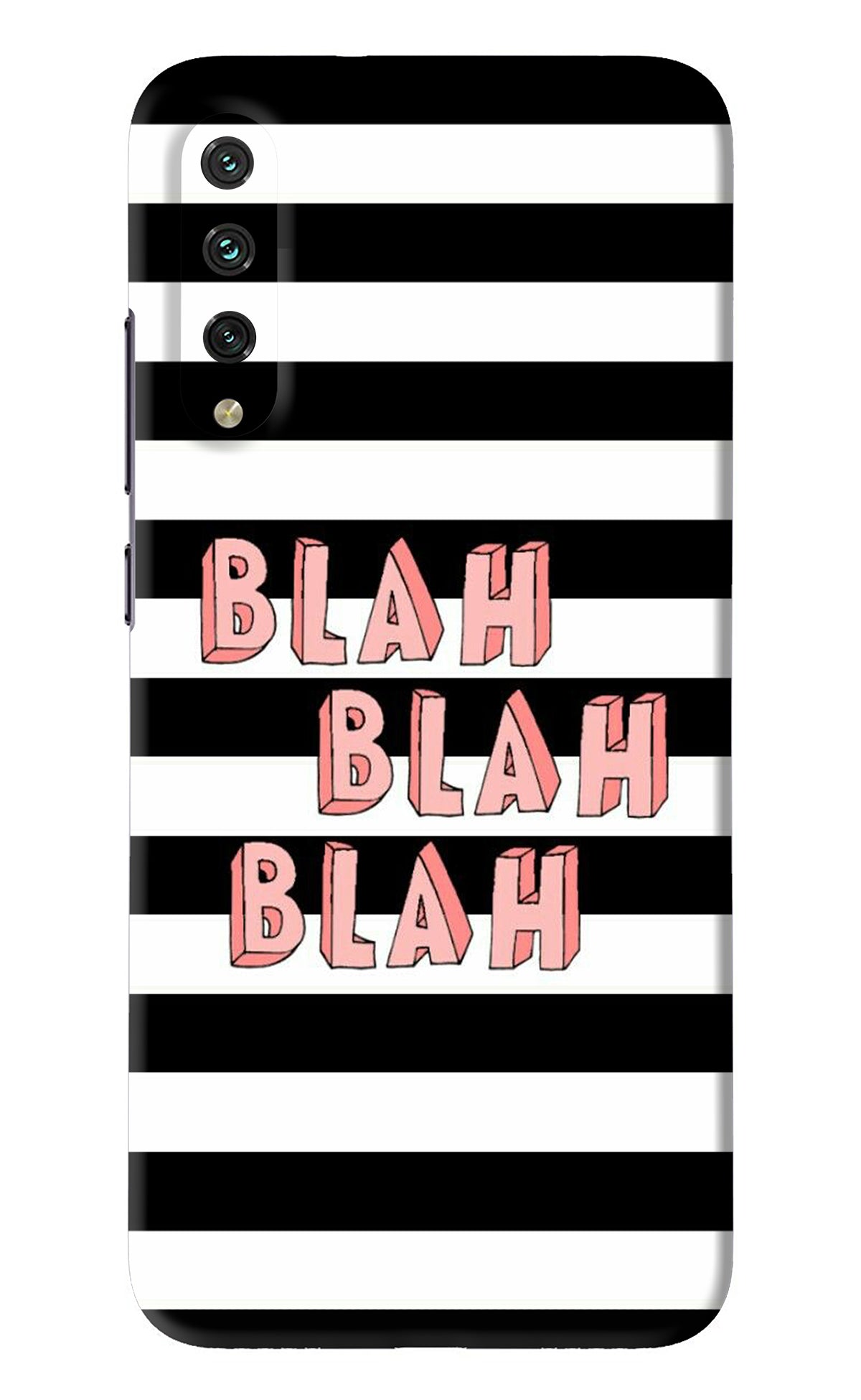Blah Blah Blah Xiaomi Mi A3 Back Skin Wrap | Only Rs.149 – SkinLelo