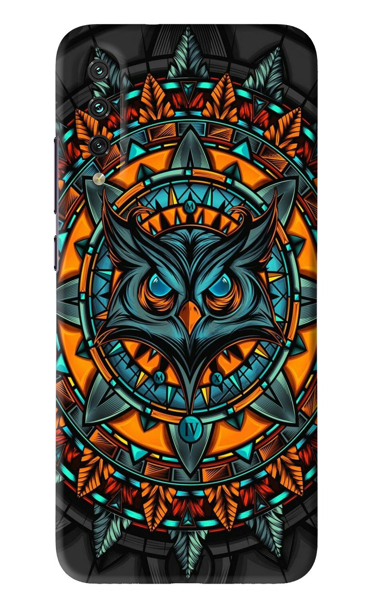 Angry Owl Art Xiaomi Mi A3 Back Skin Wrap | Only Rs.149 – SkinLelo