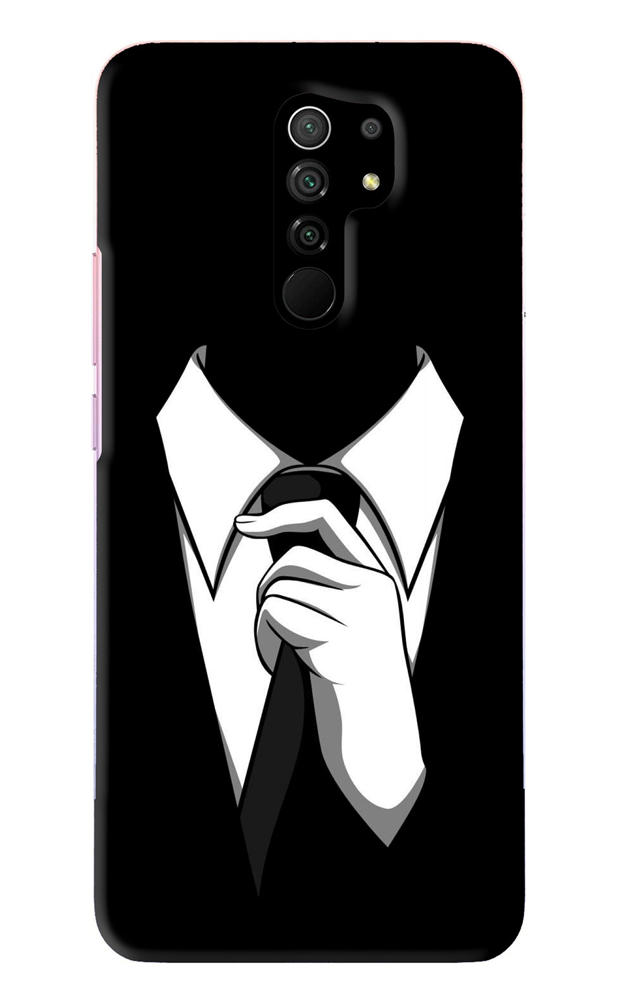 Black Tie Xiaomi Redmi 9 Prime Back Skin Wrap | Only Rs.149 – SkinLelo