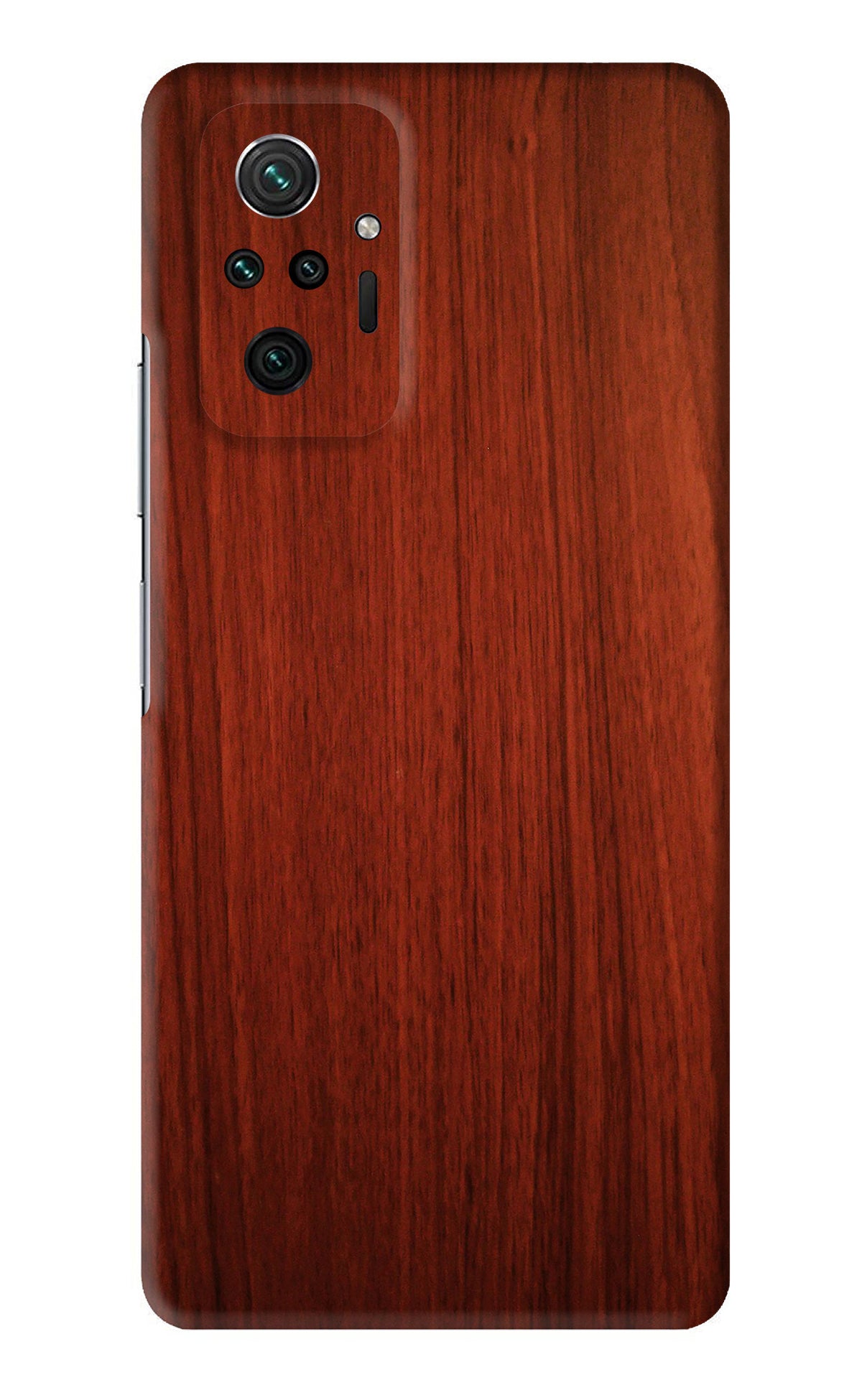 Wooden Plain Pattern Xiaomi Redmi Note 10 Pro Max Back Skin Wrap | Only ...