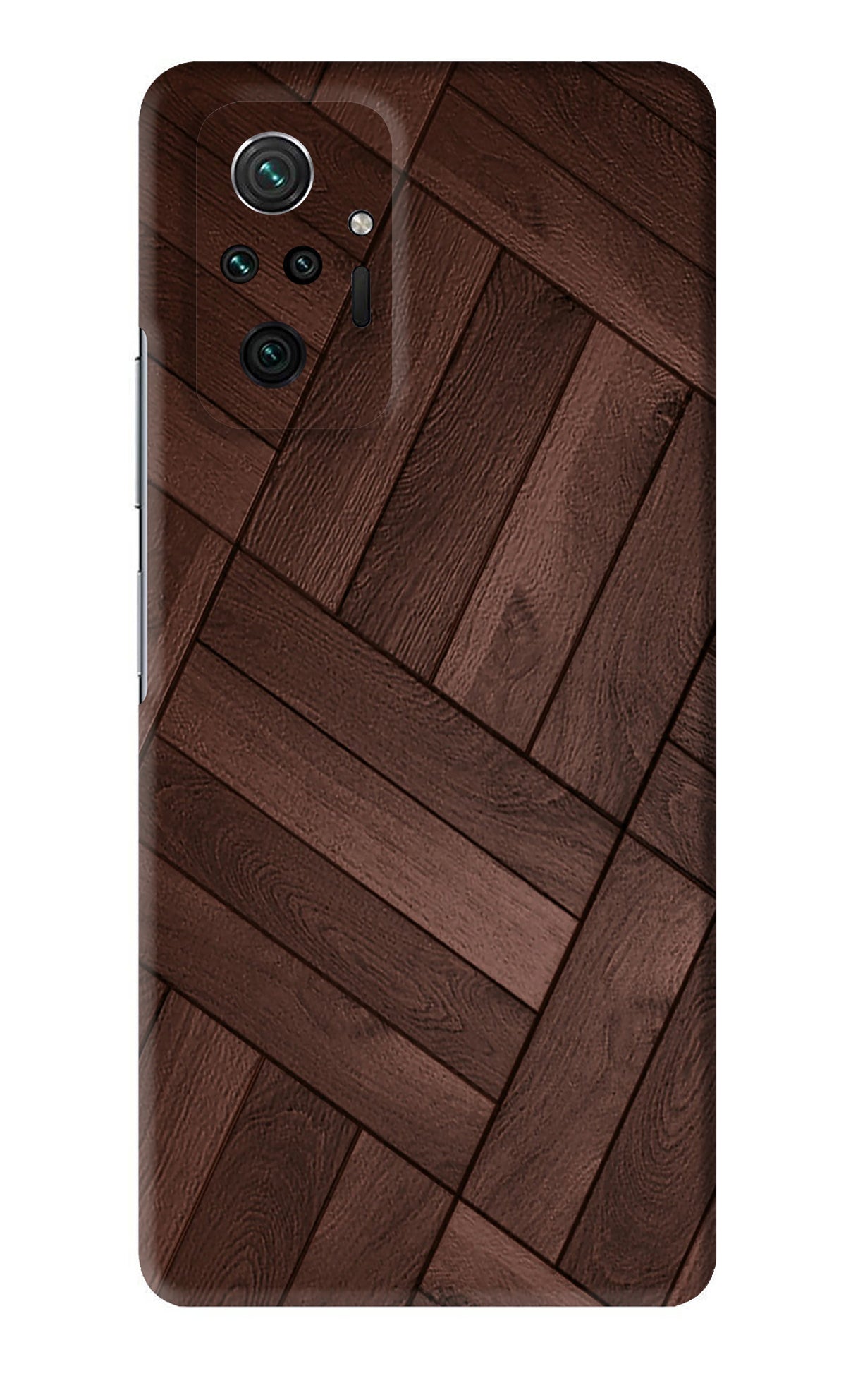 Wooden Texture Design Xiaomi Redmi Note 10 Pro Max Back Skin Wrap ...