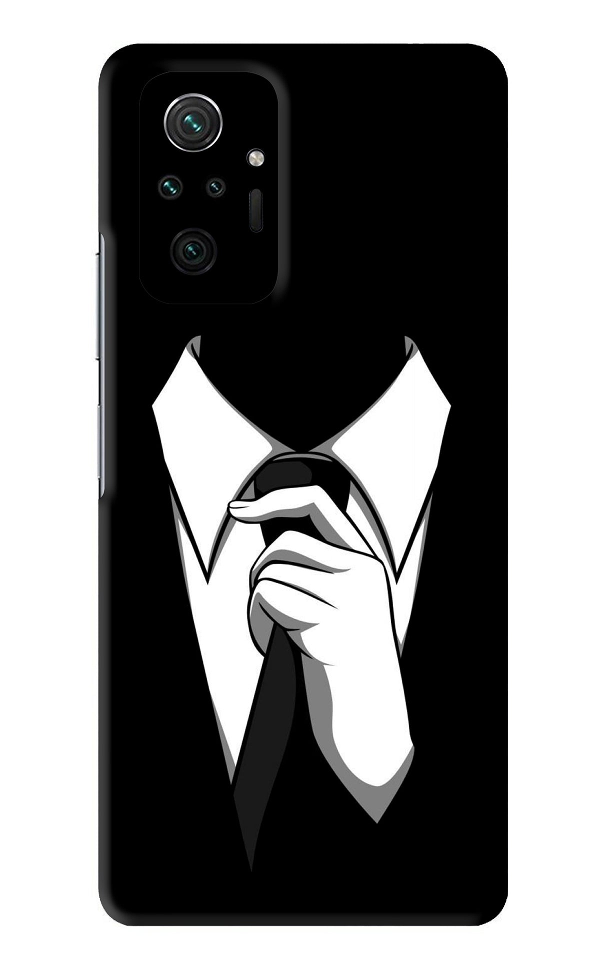 Black Tie Xiaomi Redmi Note 10 Pro Max Back Skin Wrap | Only Rs.149 ...