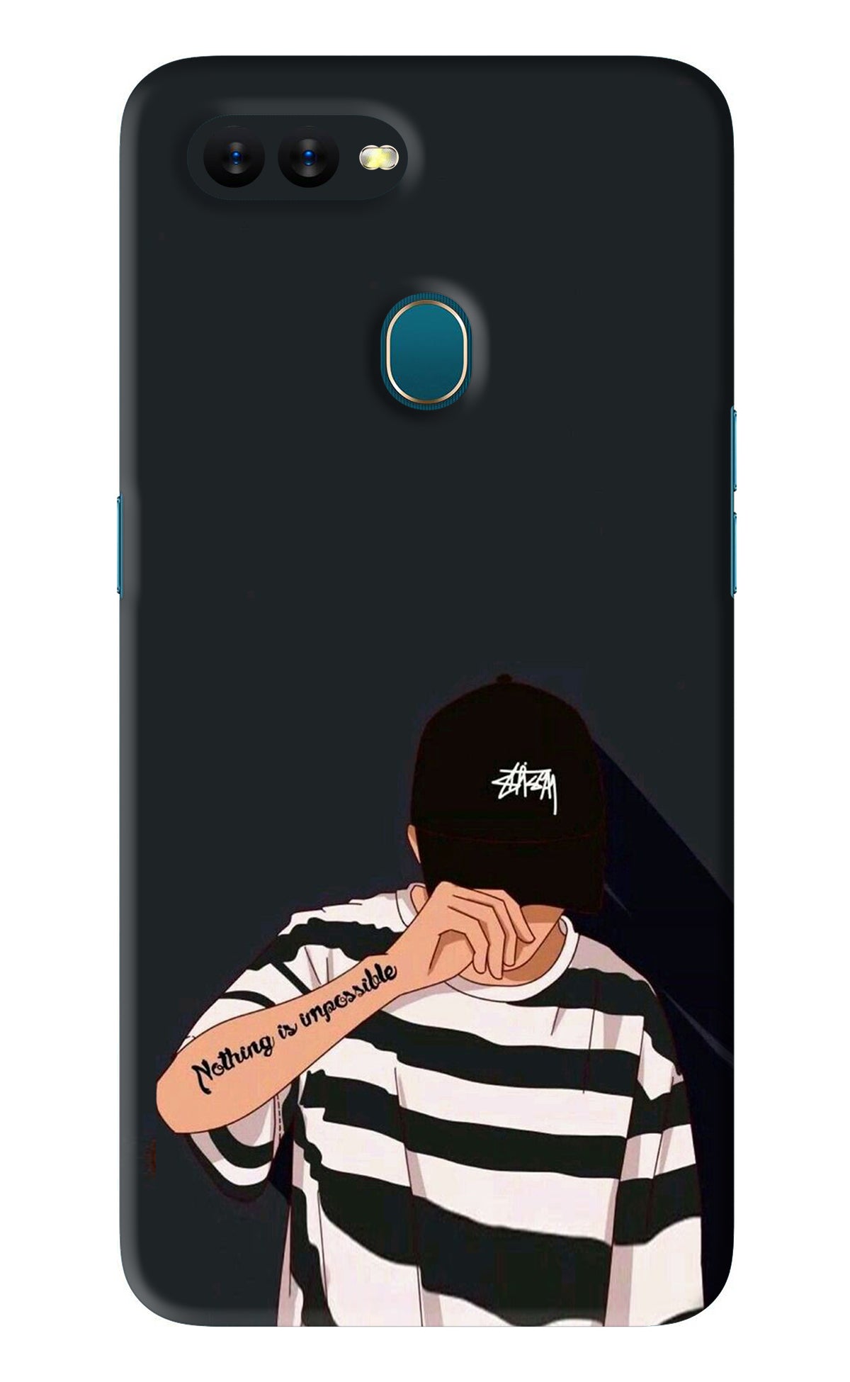 Aesthetic Boy Oppo A12 Back Skin Wrap | Only Rs.149 – SkinLelo