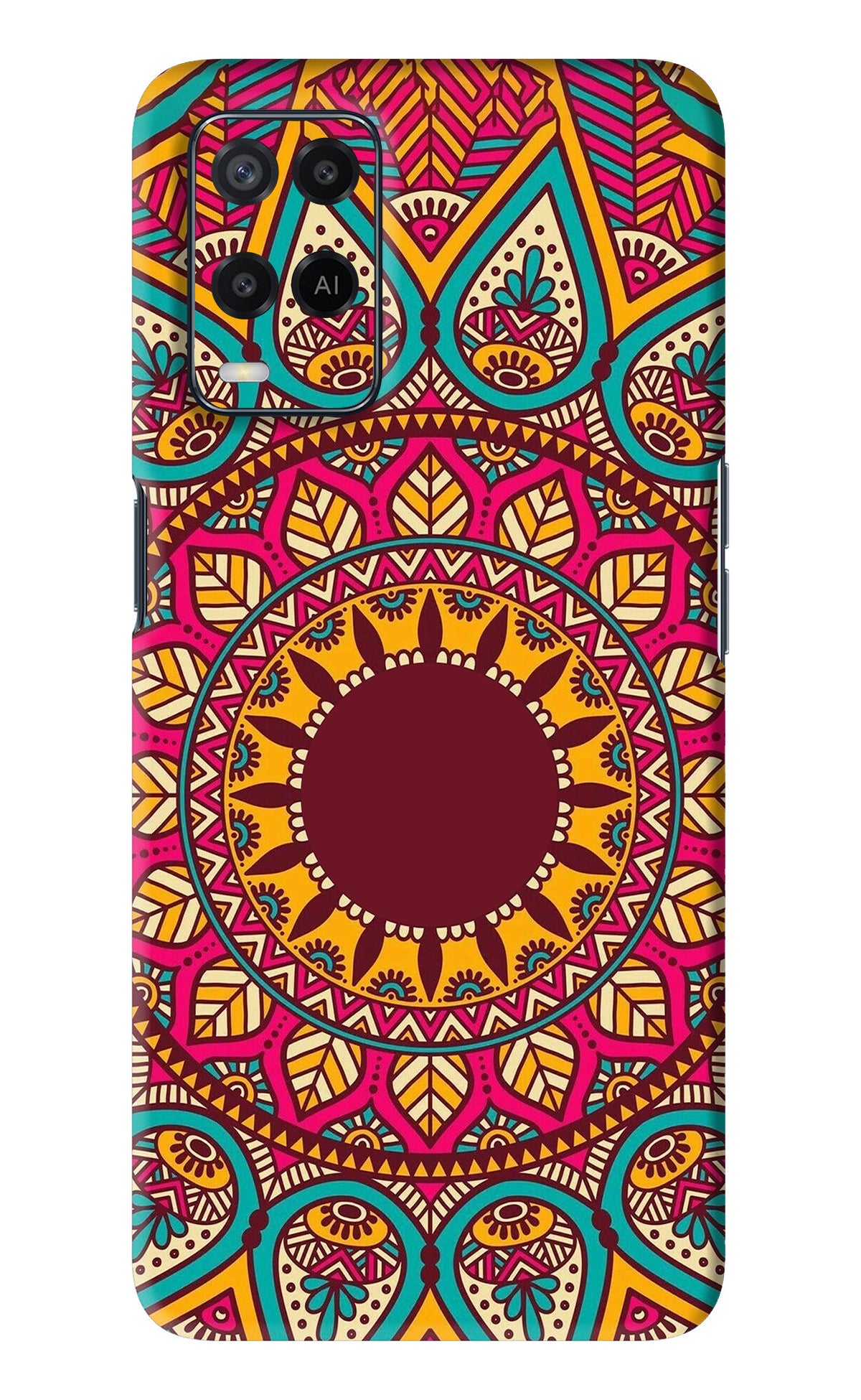 Mandala Pattern 1 Oppo A54 Back Skin Wrap | Only Rs.149 – SkinLelo