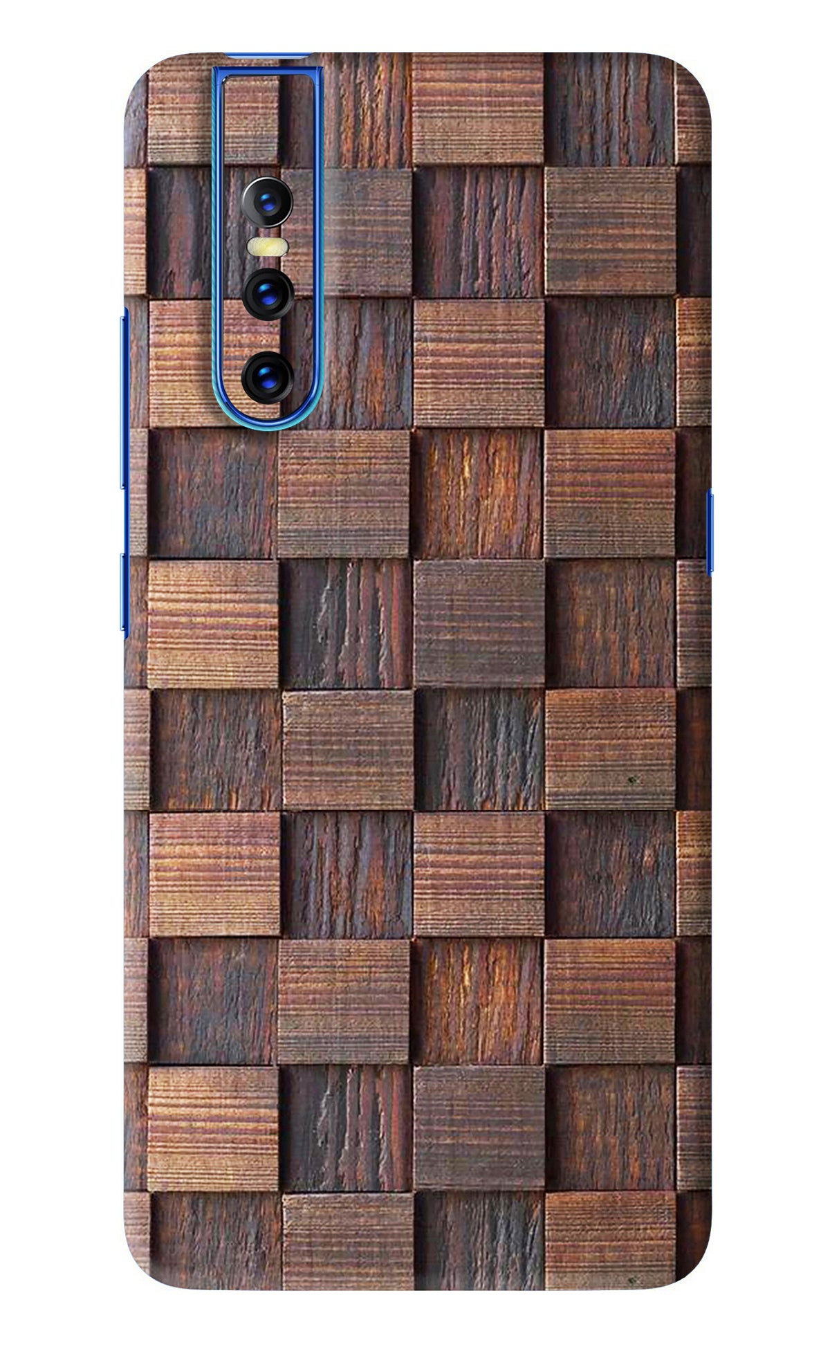 Wooden Cube Design Vivo V15 Pro Back Skin Wrap | Only Rs.149 – SkinLelo
