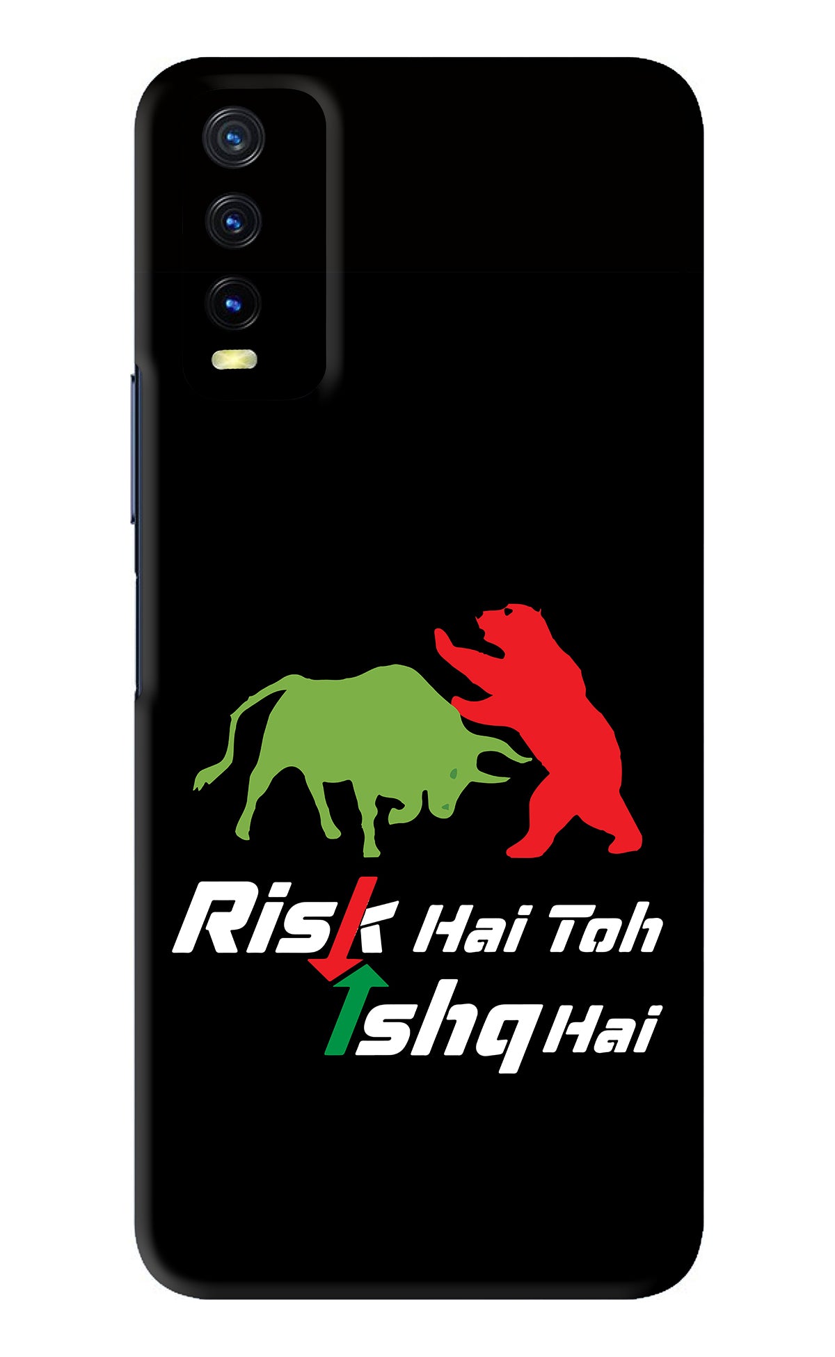 Risk Hai Toh Ishq Hai Vivo Y20 Back Skin Wrap | Only Rs.149 – SkinLelo