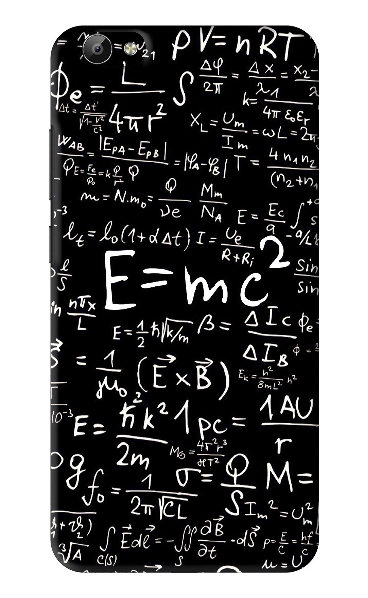 Physics Albert Einstein Formula Vivo Y66 Back Skin Wrap | Only Rs.149 ...