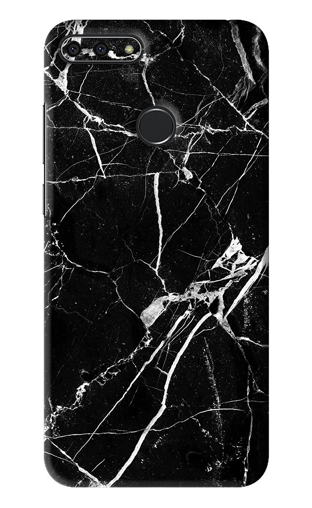 Black Marble Texture 2 Huawei Honor 7A Back Skin Wrap | Only Rs.149 ...