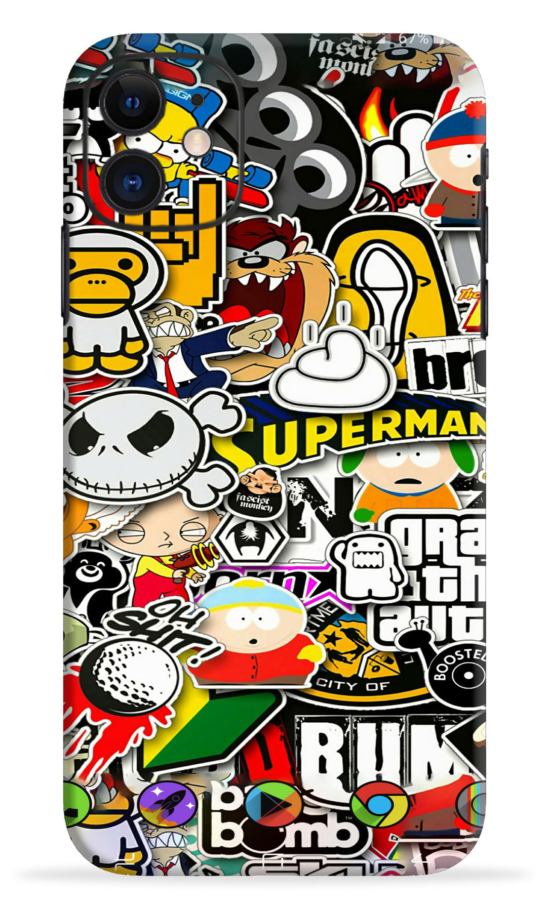 Sticker Bomb Mobile Skin | Only Rs.149 – SkinLelo
